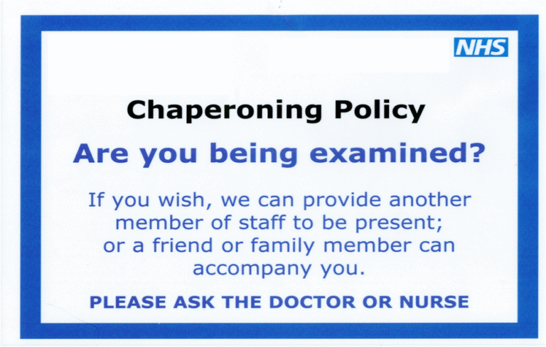 Chaperone Policy - L.L. Medical Care